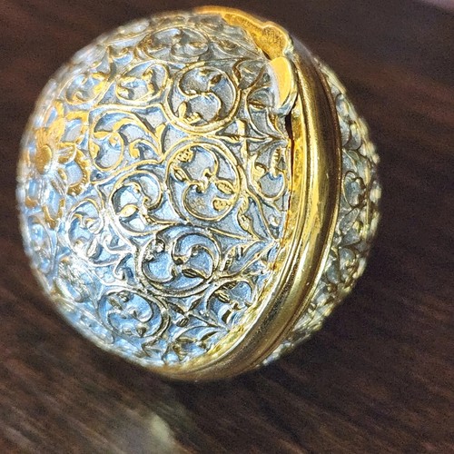 RARE ANTIQUE VINTAGE HOLLYWOOD REGENCY MATSON GOLD PLATED TRINKET RING ...