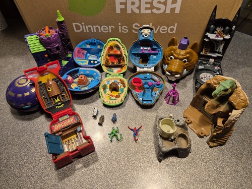 Vintage Micro Playset bundle Mighty Max Goosebumps Microverse Batman ...