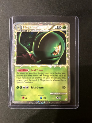 Meganium (Prime) 109/123 Heartgold & Soulsilver Holo - Pokemon Trading ...