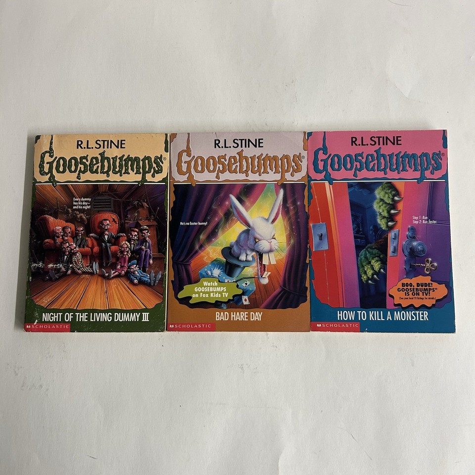 Goosebumps First Edition Lot of 21 #1-7,9,12-14,16,18,24,31,33-34,37,40 ...