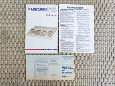Commodore 128 Personal Computer Einfhrung. (20230827) | eBay
