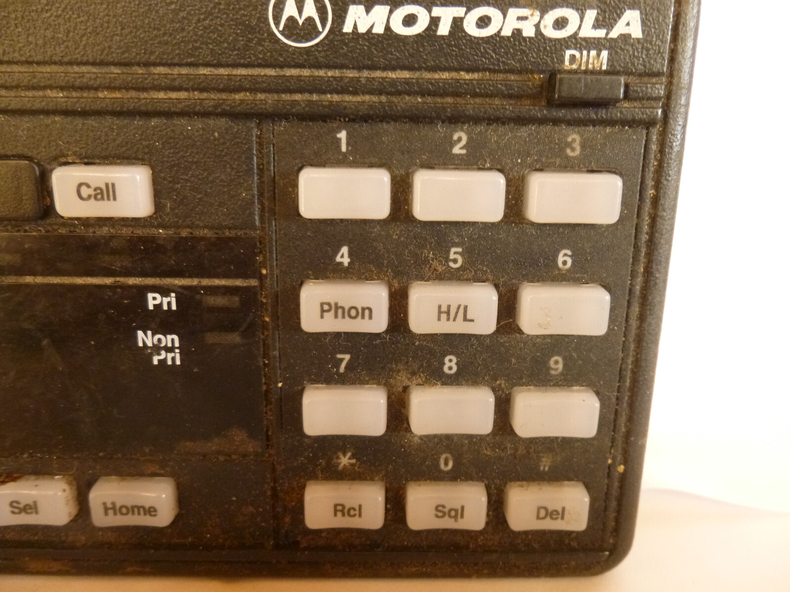 Motorola Astro Spectra Control Head Systems 9000 HCN1078J for sale ...