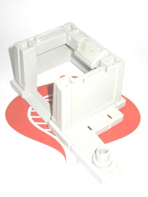 GI Joe Playset Checkpoint Alpha Upper Bottom Base Section 1985 Original ...