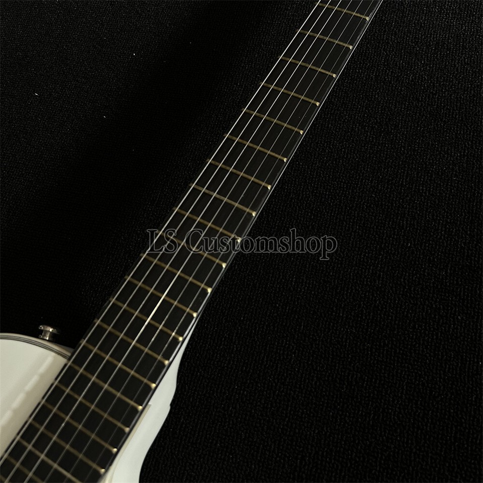 Custom Buckethead lp Electric Guitar Alpine White 24F Red Killswitch ...