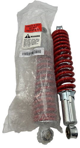 PACK OF 2 Red 12" Adjustable Shocks for Go-Karts & Mini Bikes 10 Mm Eye ...