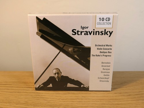 Igor Stravinsky 10 CD Box *NEW & SEALED* Bernstein Ansermet Karajan etc ...