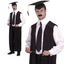 School Teachers Gown Black Headmaster Graduate Uniform Fancy Dress ...
