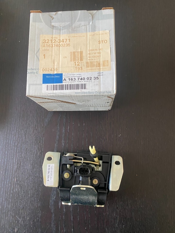 MERCEDES-BENZ ML W163 Rear Panel Door Lock A1637400235 NEW GENUINE | eBay