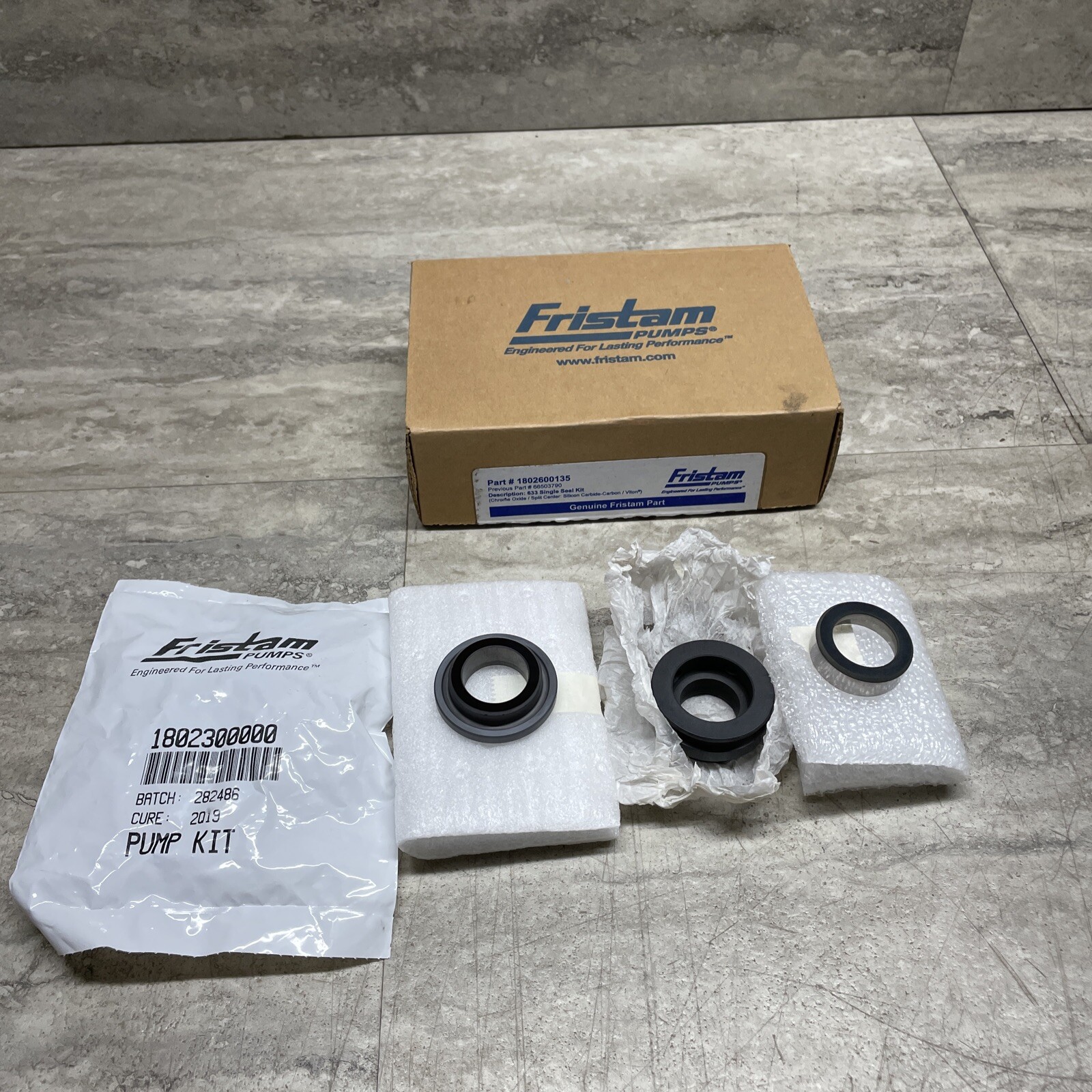 OEM Fristam 1802600135 633 Single Seal Kit Replaces 66503790, New | eBay