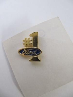 Official Ford Dealership FORD #1 Lapel Pin 5/8" High | eBay