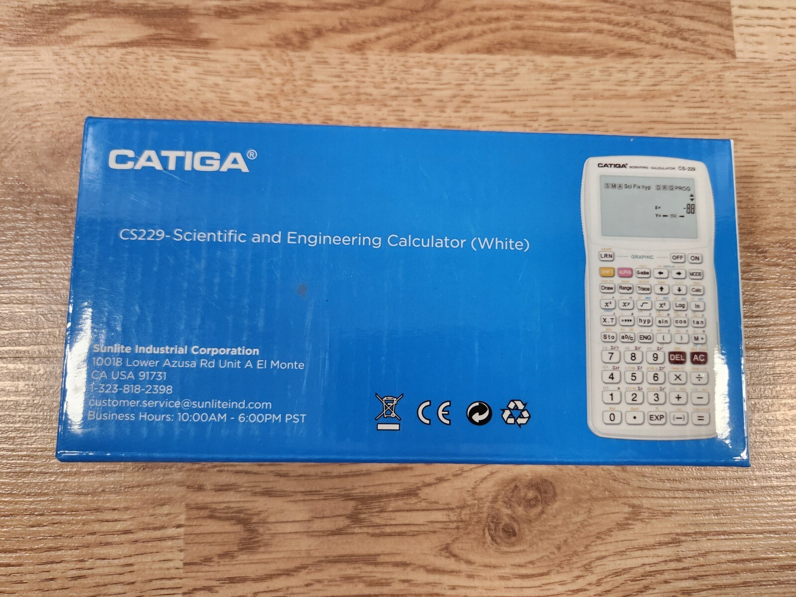 Catiga CS229-Scientific and Engineering Calculator White Brand New | eBay
