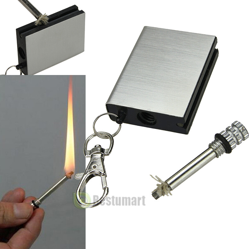 Waterproof Metal Permanent Striker Match Fire Starter Matchstick ...