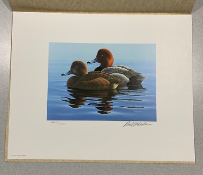 WTDstamps - 1982 MINNESOTA - State Duck Stamp Print **PHIL SCHOLER** | eBay