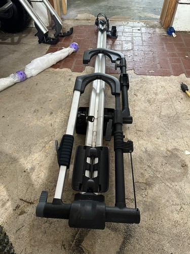 Thule roof rack bike rack With Lock | eBay