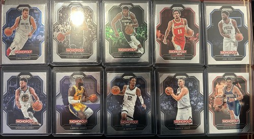 2022-23 Prizm NBA MONOPOLY Edition - CHOOSE A CARD - PICK SINGLES ...