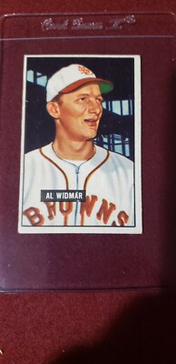 1951 Bowman Al Widmar | eBay