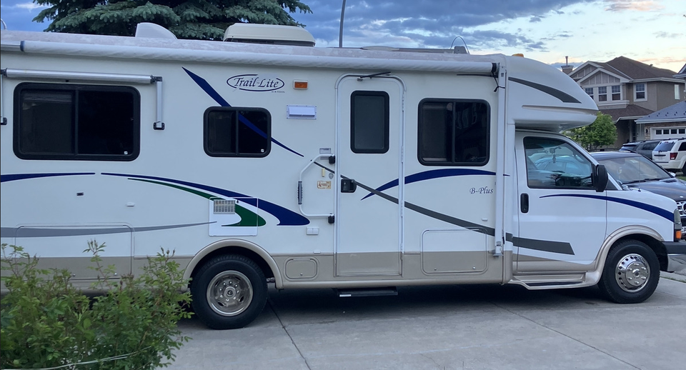 TRAIL LITE RV CAMPER TRAILER DECALS STICKERS R VISION B PLUS 2004 ...