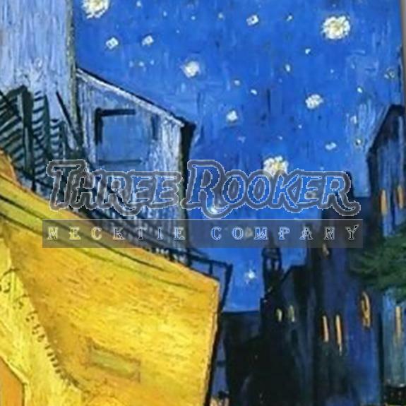 Café Terrace at Night Art Necktie Paris Painting Ties Van Gogh Tie | eBay