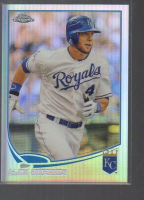 ALEX GORDON 2013 TOPPS CHROME REFRACTOR CARD #140 | eBay