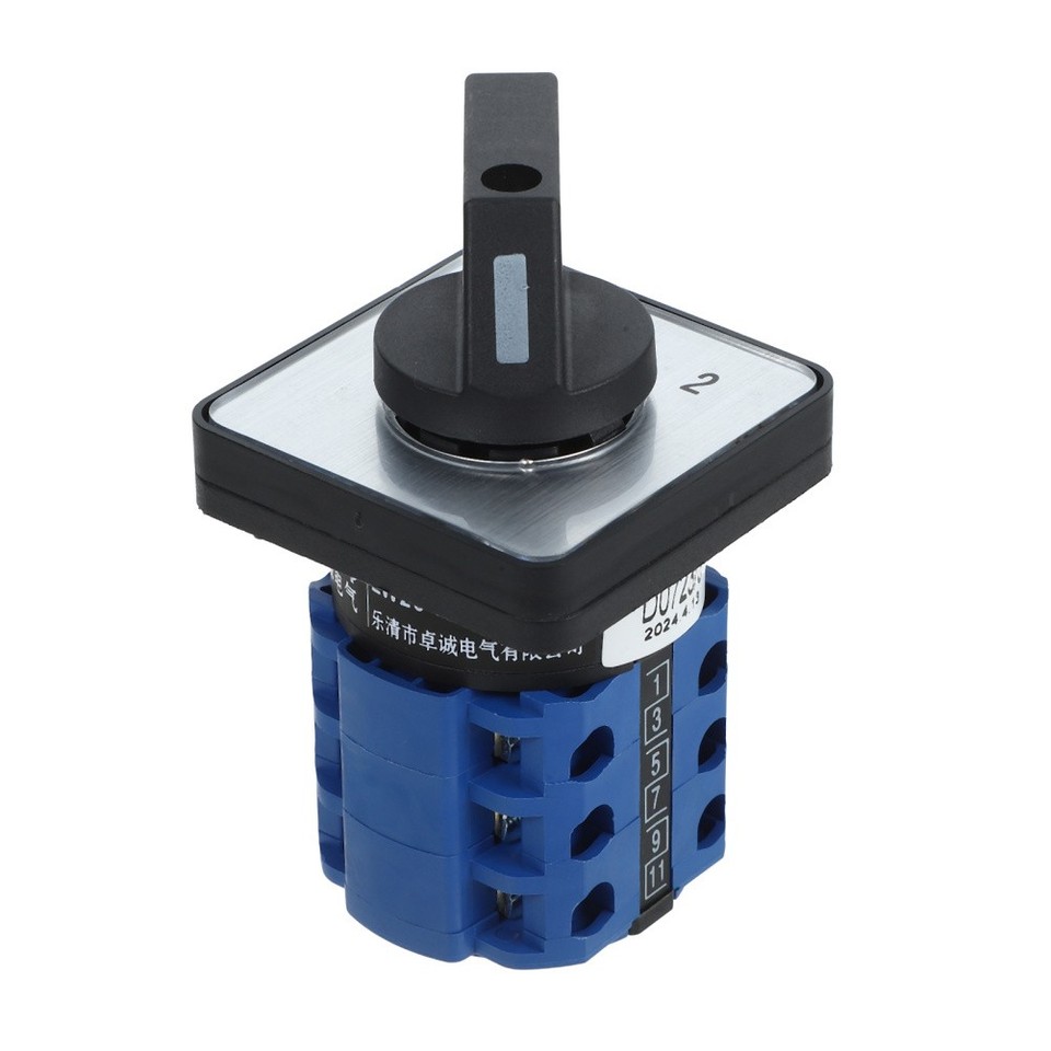 Rotary Cam Changeover Switch Transfer Switch 3-position Cam Changeover ...