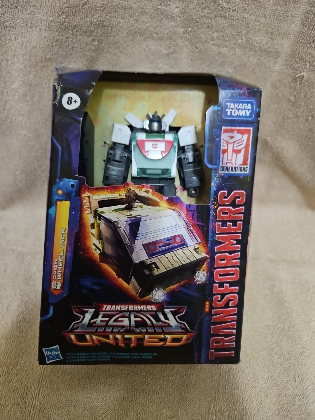 Transformers Legacy United Voyager ORIGINS WHEELJACK Action Figure