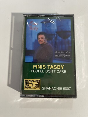 People Don't Care by Finis Tasby (Brand New Cassette-1995, Shanachie ...