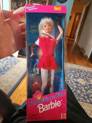 Schooltime Fun Barbie Doll Special Edition 1997 Mattel #18487 New | eBay