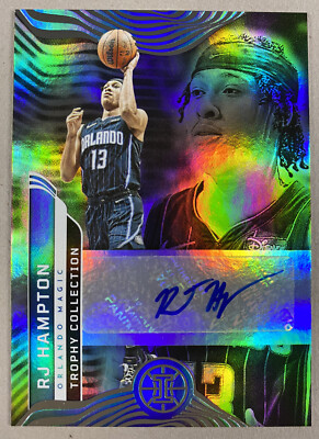 RJ Hampton 2022 Panini Illusions Trophy Collection Auto TC-RJH Magic | eBay