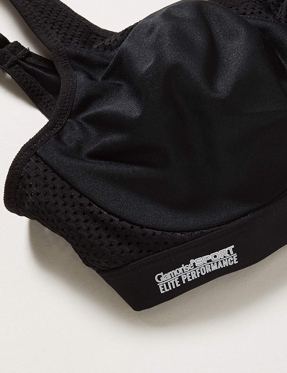 GLAMORISE Black High Impact Underwire Sports Bra, US 40G, UK 40F, NWOT ...