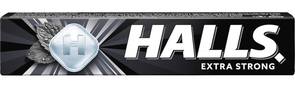 10 HALLS EXTRA STRONG Menthol Eucalyptus Flavor Packs Refreshing ...