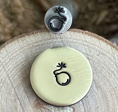 BOMB Metal Steel Stamp Marking Metal Die Bomb Impact Punch Stamp Tool ...