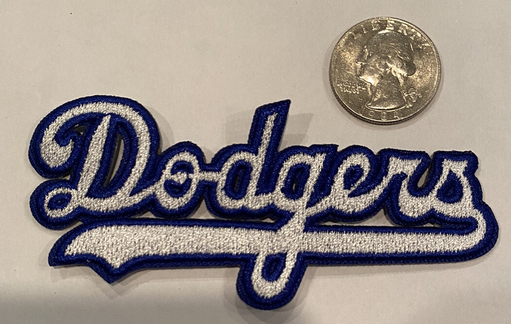 Los Angeles Dodgers embroidered iron on patch Approx 3.5”x 1.5” Awesome ...