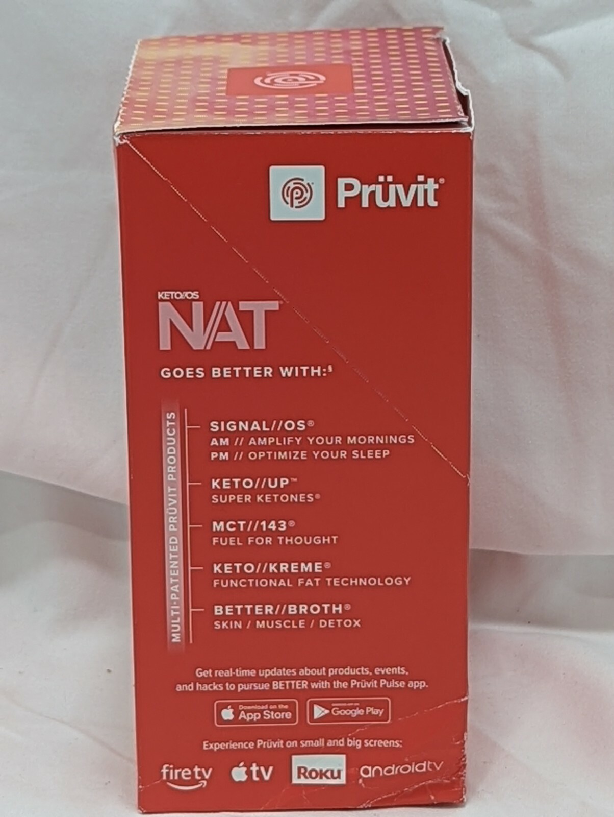 Pruvit Nat Keto Os Strawberry Peach Sealed | Grelly USA