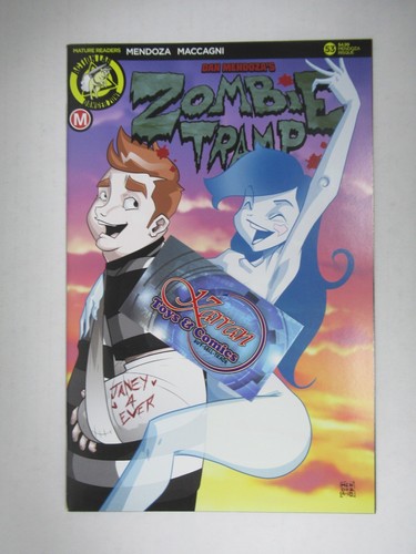 2018 Action Lab Zombie Tramp #53 Mendoza Risque Variant Cover | eBay