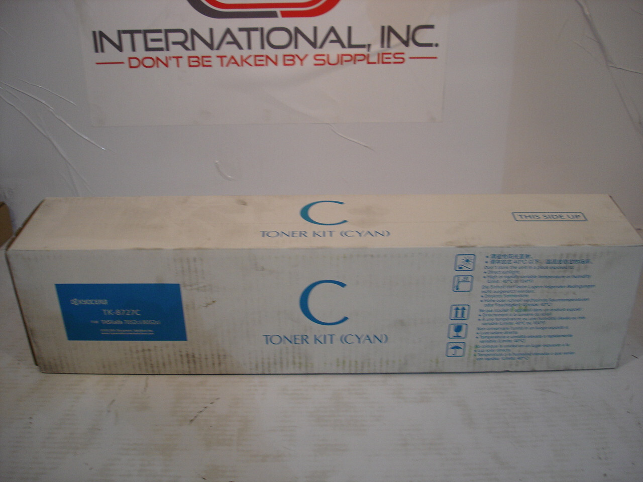 Kyocera TASKalfa 7052ci/8052ci TK-8727C Cyan Toner Cartridge 1T02NHCUS0 ...