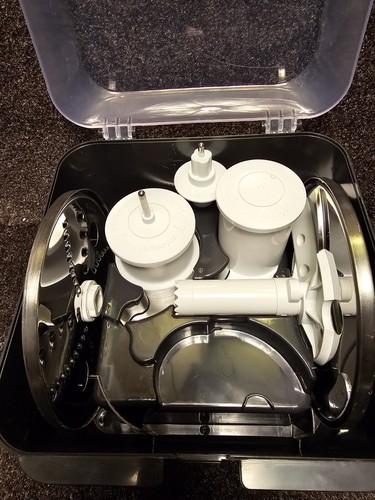 New Kitchenaid Food Processor Attachments and Storage box | eBay