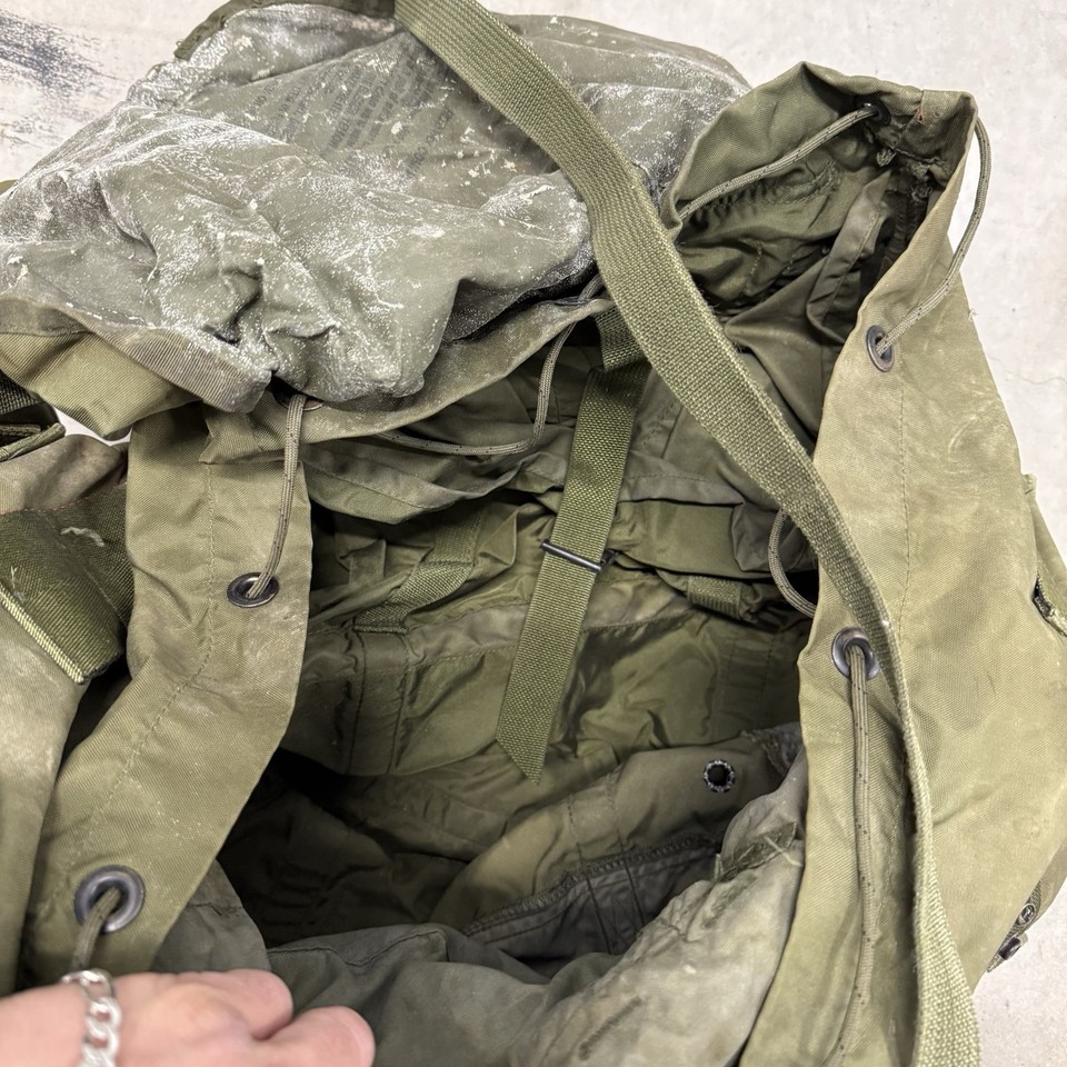 US Military Field Pack Combat M1967 Tropical Large Vietnam Era Rucksack ...