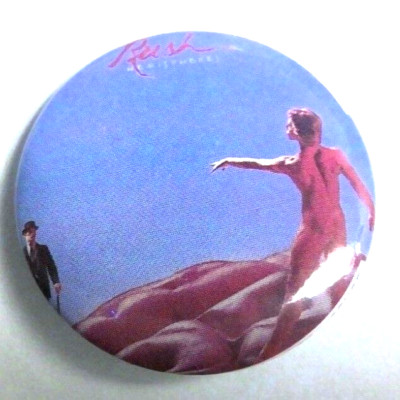 RUSH Hemispheres Pin Vintage Early 80's Pinback Button Badge 1.25" | eBay