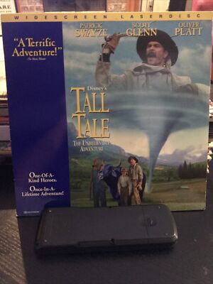Disney’s Tall Tale Widescreen Laserdisc - Patrick Swayze - VERY RARE T3 ...
