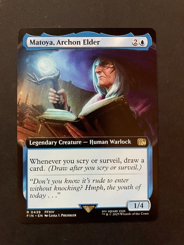 Matoya, Archon Elder - Extended Art FIN MTG | eBay
