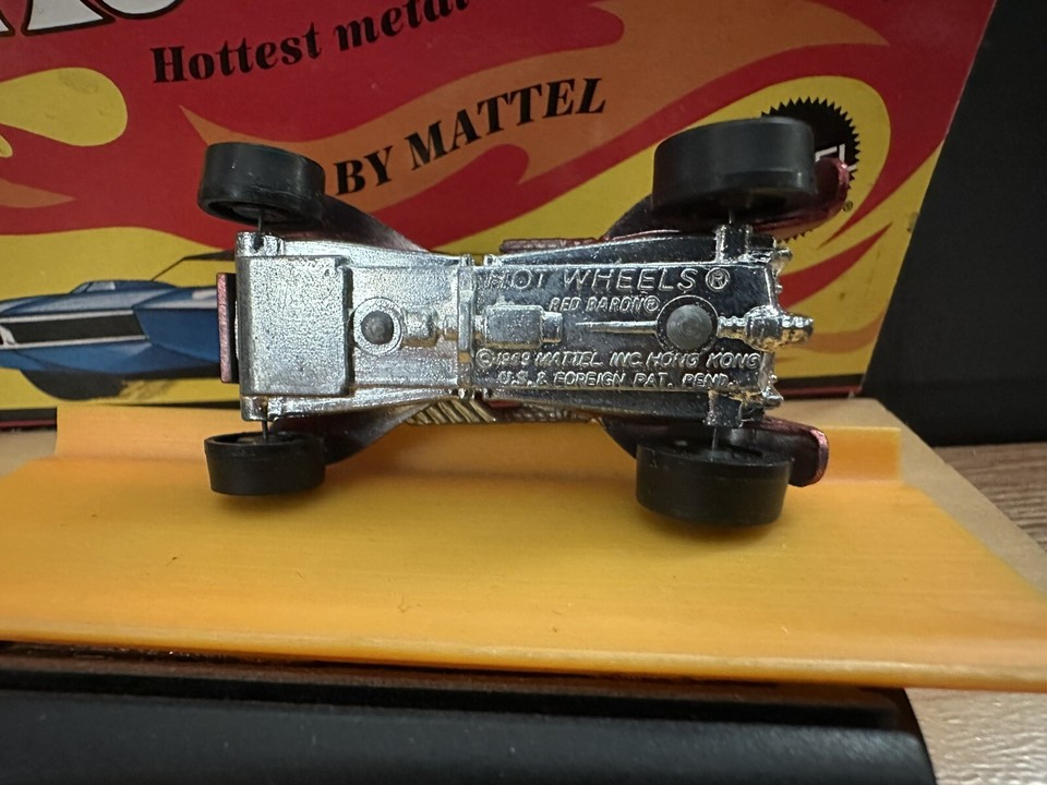 Vintage Hotwheels Redline Red Baron With Button | eBay
