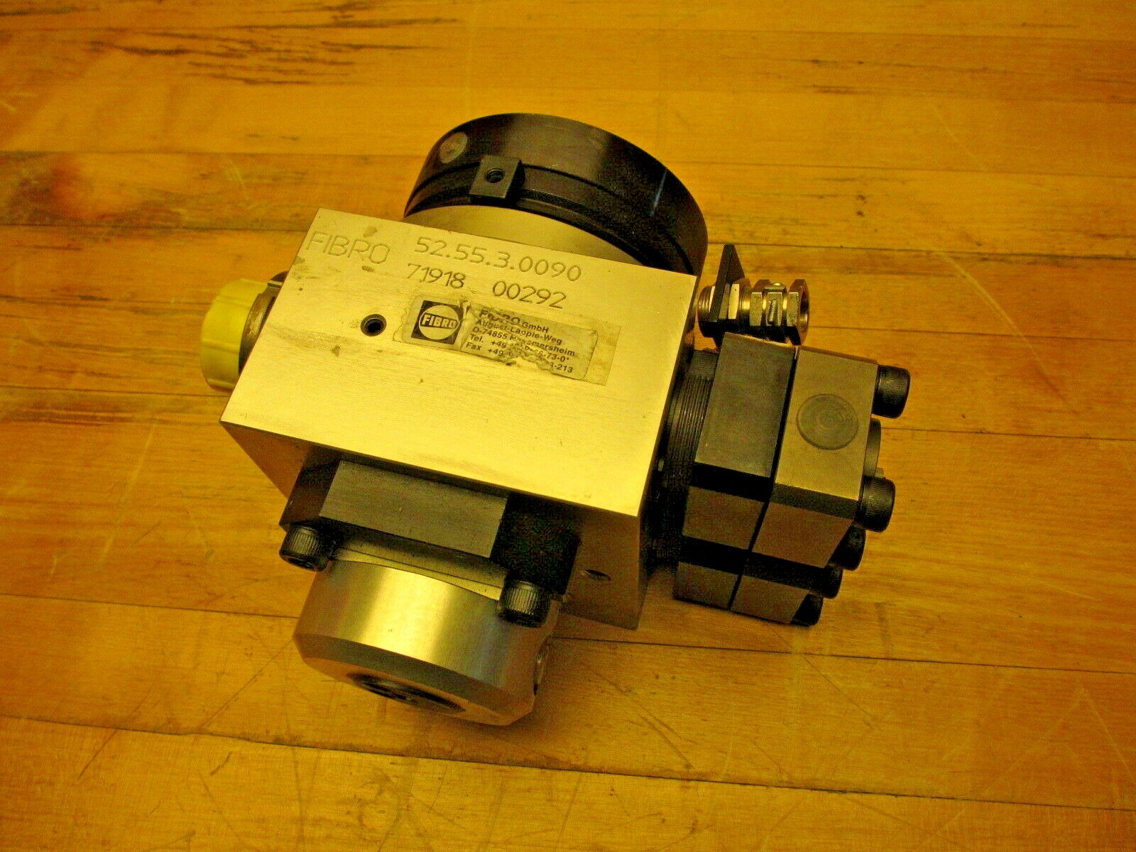 Fibro GmbH 52.55.3.0090 Hydraulic Rotary Module 71918 00292 Robot ...
