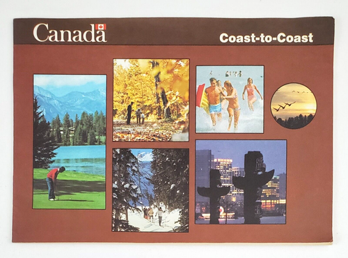 1980s Canada Tourist Guide Territories Provinces Regions Vintage Travel ...