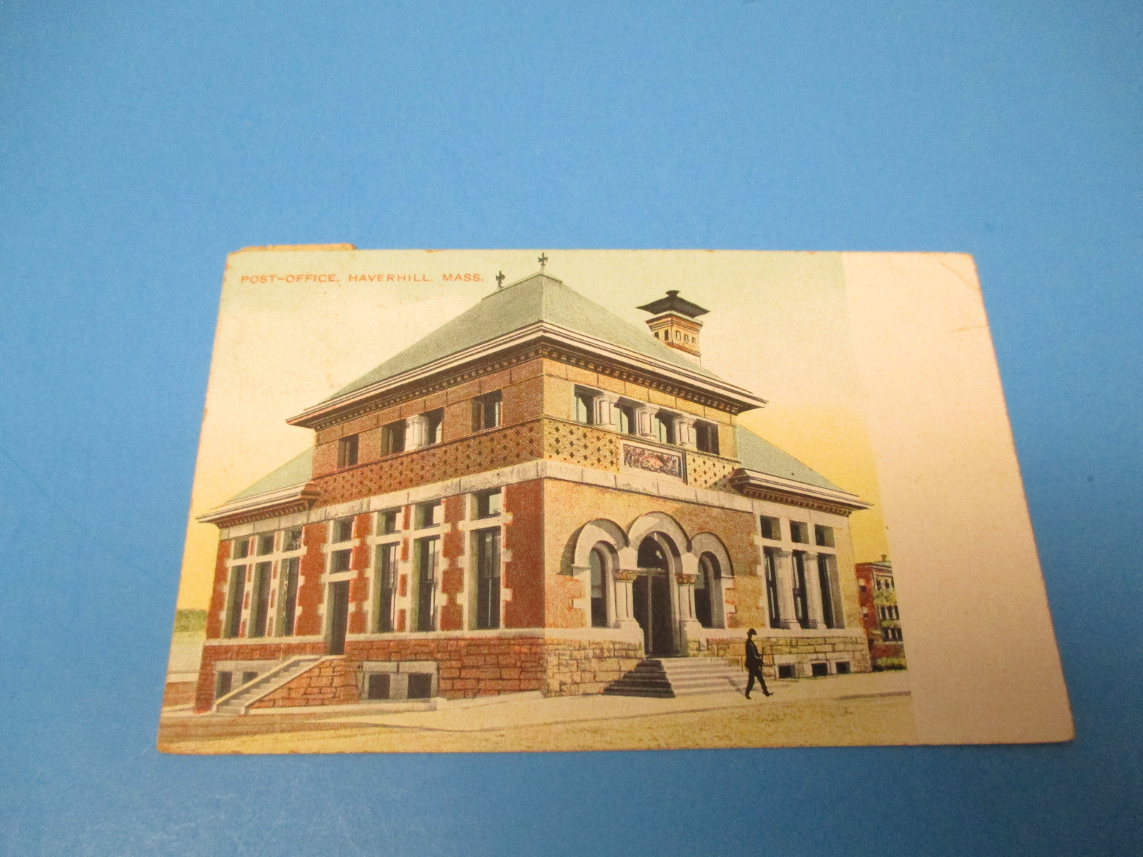 Post Office Haverhill Mass Postmarked Vintage Color Postcard PC31 | eBay