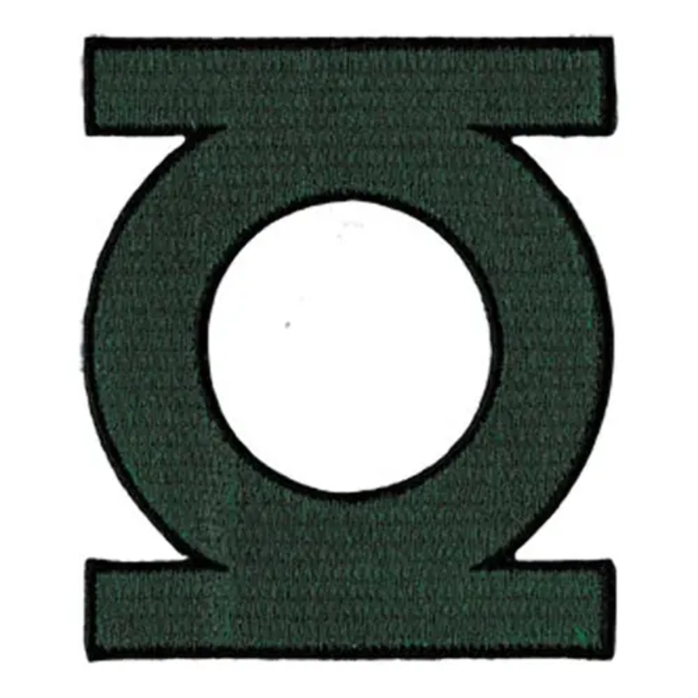 Official DC Comics Green Lantern Logo Embroidered Iron On Superhero ...