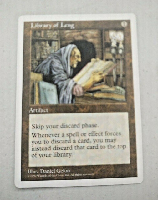 MTG Library of Leng Fifth Edition 387 Regular Uncommon for sale online ...