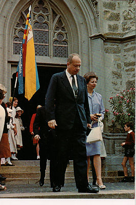 Vintage Postcard Franz Joseph II, Prince of Liechtenstein & Princess ...