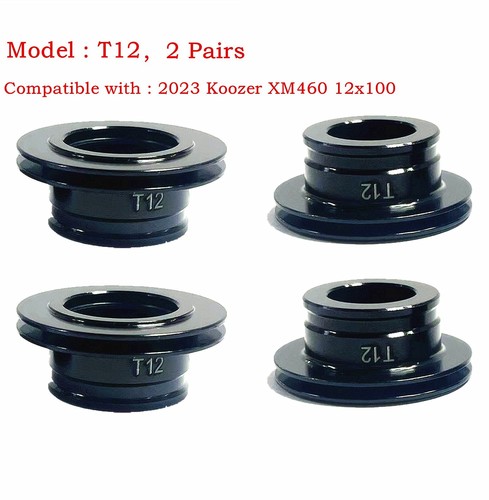 4PCS T12(12x100) MTB Hub End Cap Adapter Fit For Koozer 2023 Year's ...