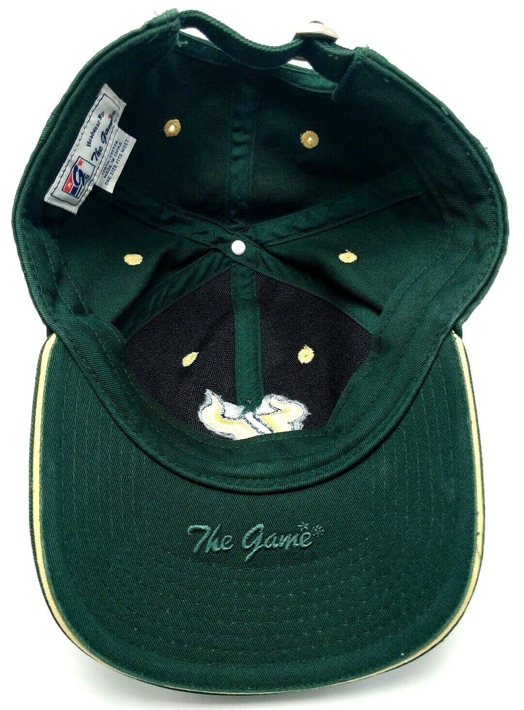 UNIVERSITY OF SOUTH FLORIDA hat USF green adjustable cap BULLS | eBay