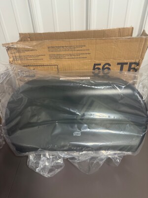 Tork Twin Jumbo 9 inch Bath Tissue Roll Dispenser - Smoke (56TR ...